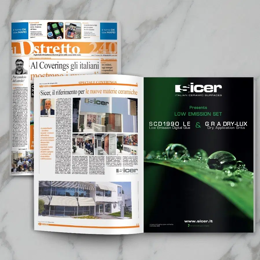 Sicer è il riferimento per le nuove materie ceramiche